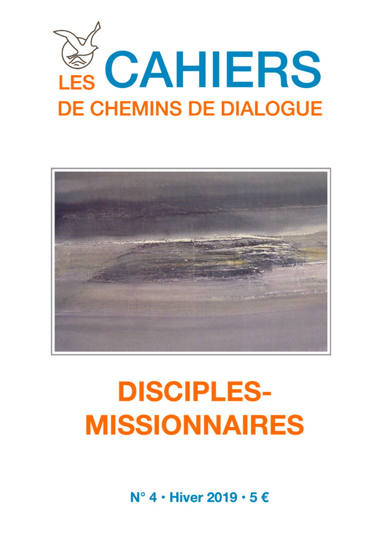 Cahier n°4 : Disciples-Missionnaires - Chemins de Dialogue